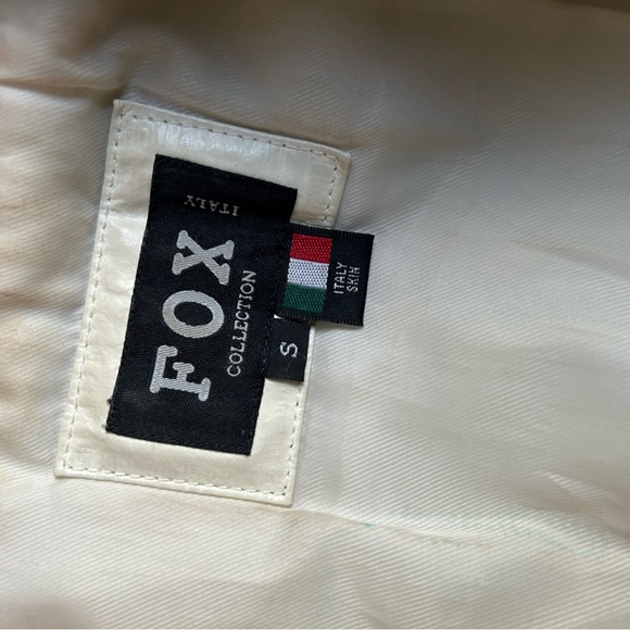 Jackets & Coats | Vintage Leather Racing Jacket Fox Motorcycle Brand ...